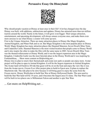 Sample Body Paragraph | PDF