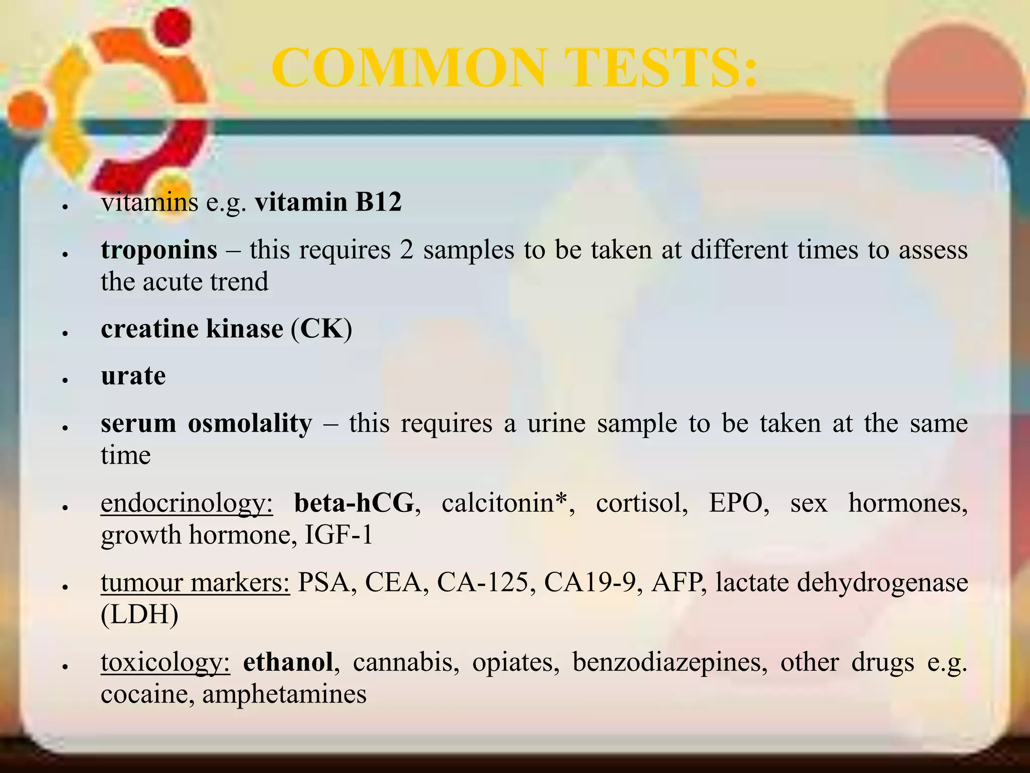 Sample bottles. | PPTX