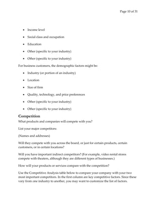 Samplebusinessplan | PDF