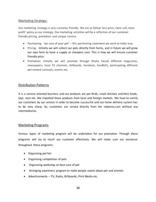 Sample business plan (online shop) | DOCX