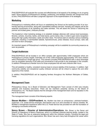 Sample Business Plan Synopsis | DOC