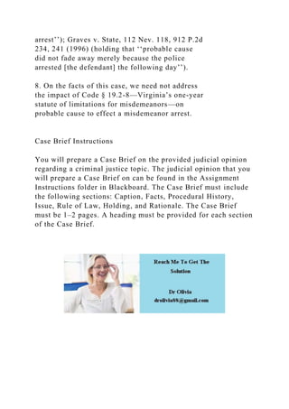 SAMPLE CASE BRIEFCaption Vosburg v. Putney, 80 Wis. 523 (.docx