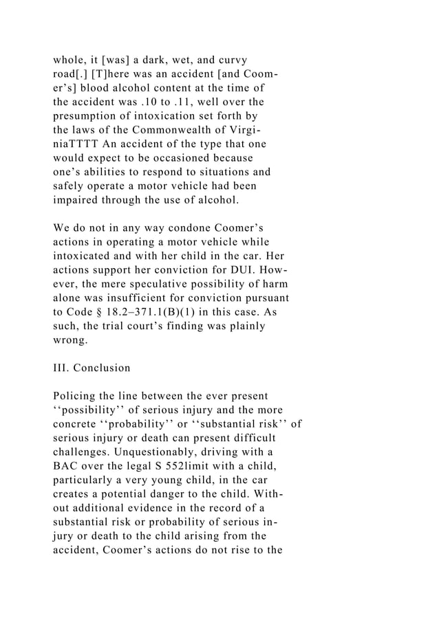 SAMPLE CASE BRIEFCaption Vosburg v. Putney, 80 Wis. 523 (.docx | Law