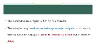 Introduction to Compiler Design Structutre, Phases | PPTX
