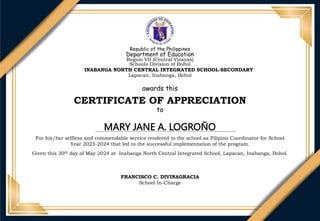 Sample Certificate for Coordinatorship (1).pptx