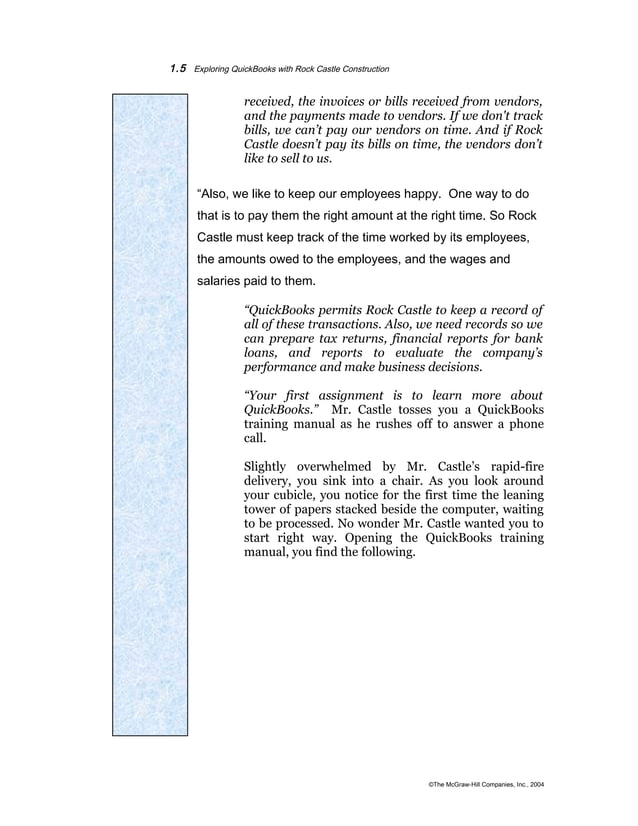 Quickbook Complete notes | DOC