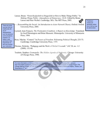 Sample chicago paper | PDF