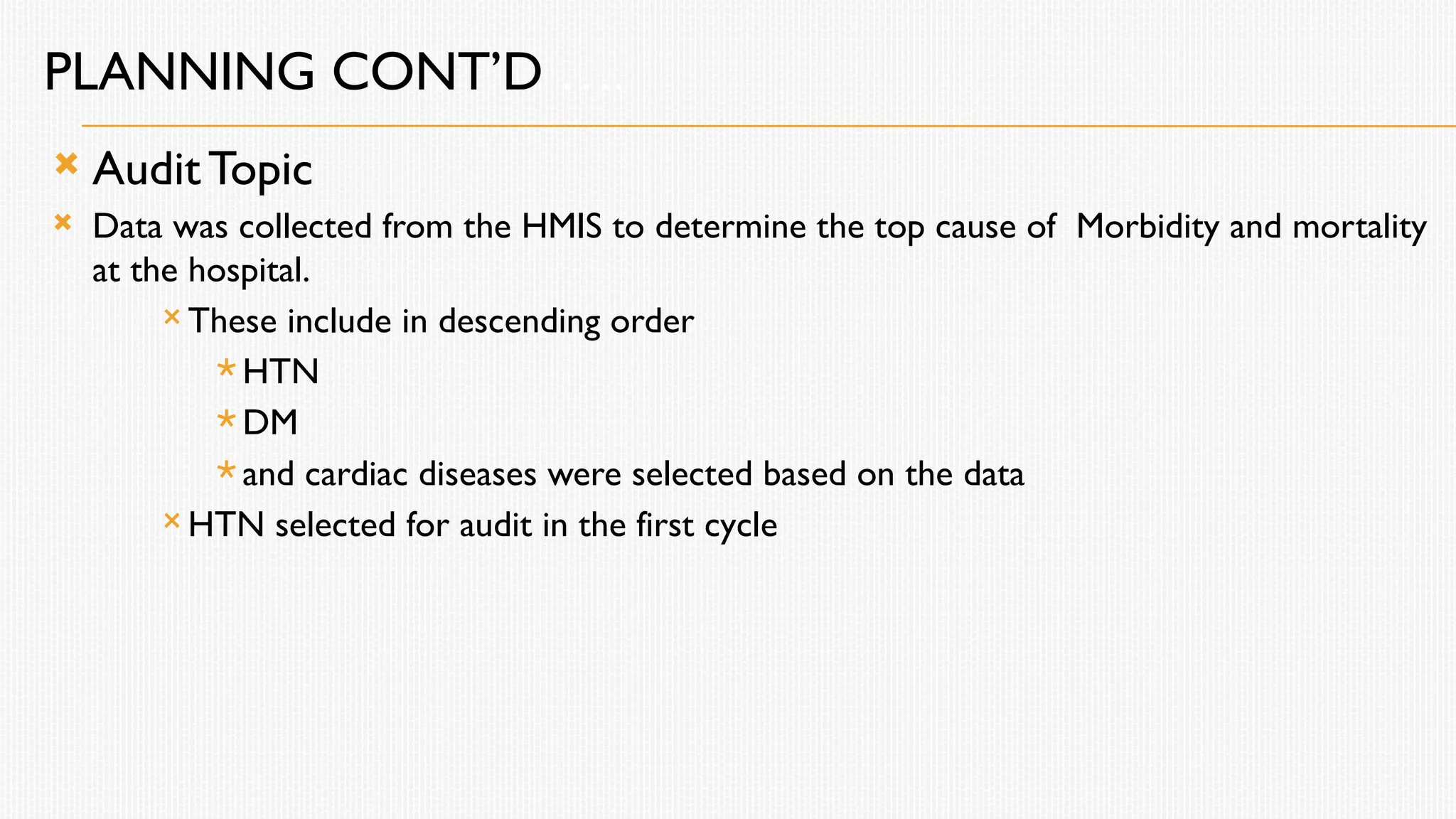 Sample Clinical audit Stages example.pptx