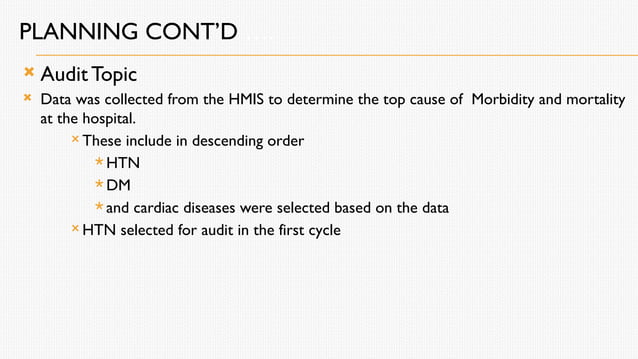Sample Clinical audit Stages example.pptx