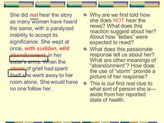Sample Close Reading | PPT