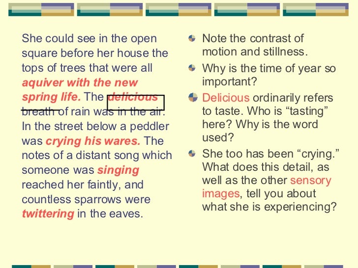 Sample Close Reading