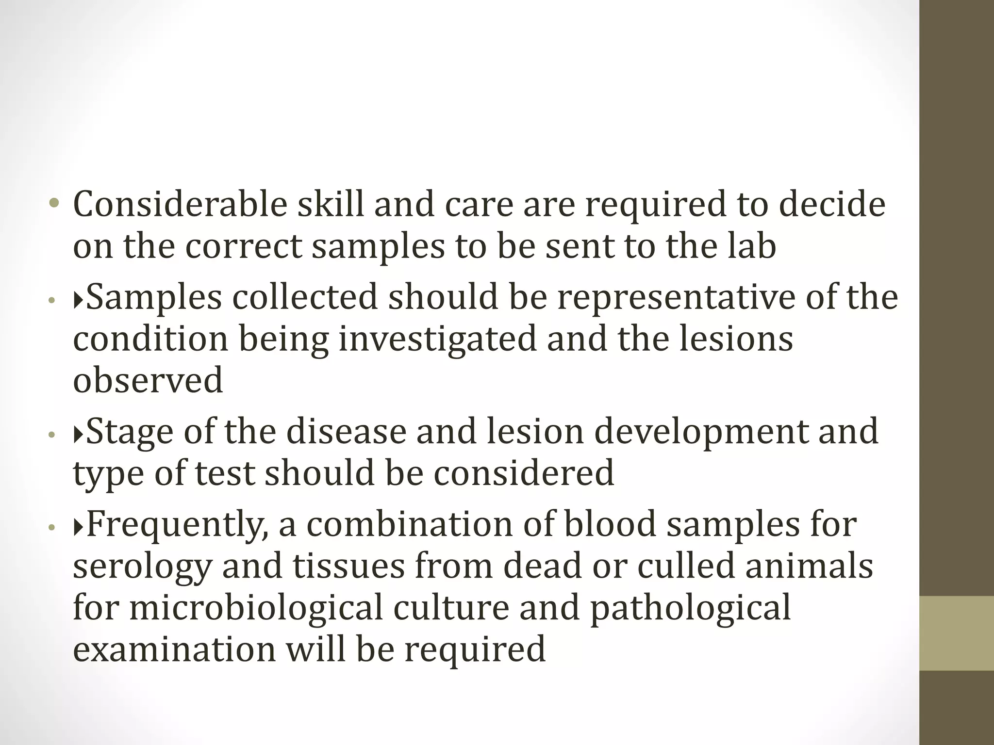 Sample collection | PPTX