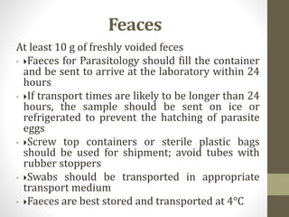 Sample collection | PPTX