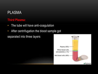 Human Sample Collection - An Introduction to Clinical Chemistry | PPT