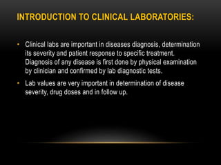 Human Sample Collection - An Introduction to Clinical Chemistry | PPT
