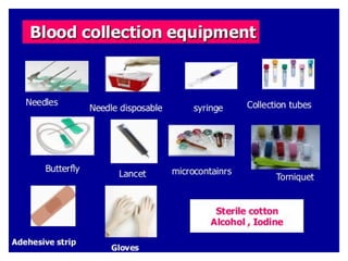 Collection & Handling of Blood Sample Hematology | PDF