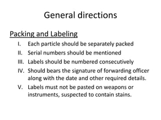 Sample collection and preservation of biological samples | PPTX