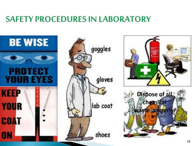 Sample collection and safety procedure in laboratory