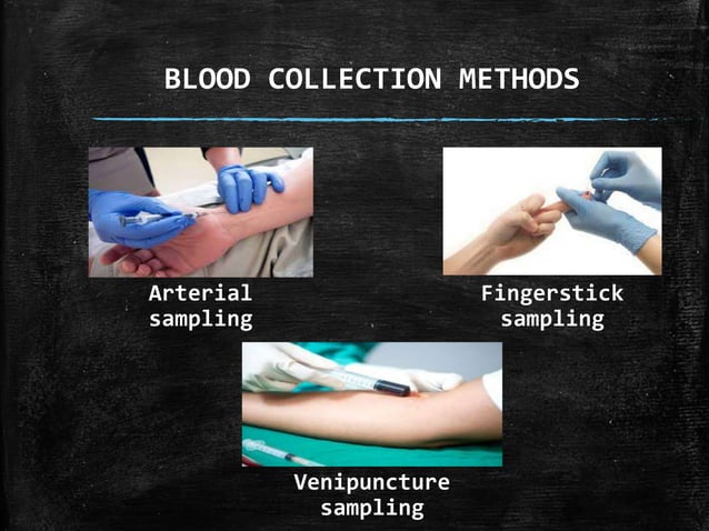 Sample collection for culture test | PPTX | Blood Disorders | Diseases ...