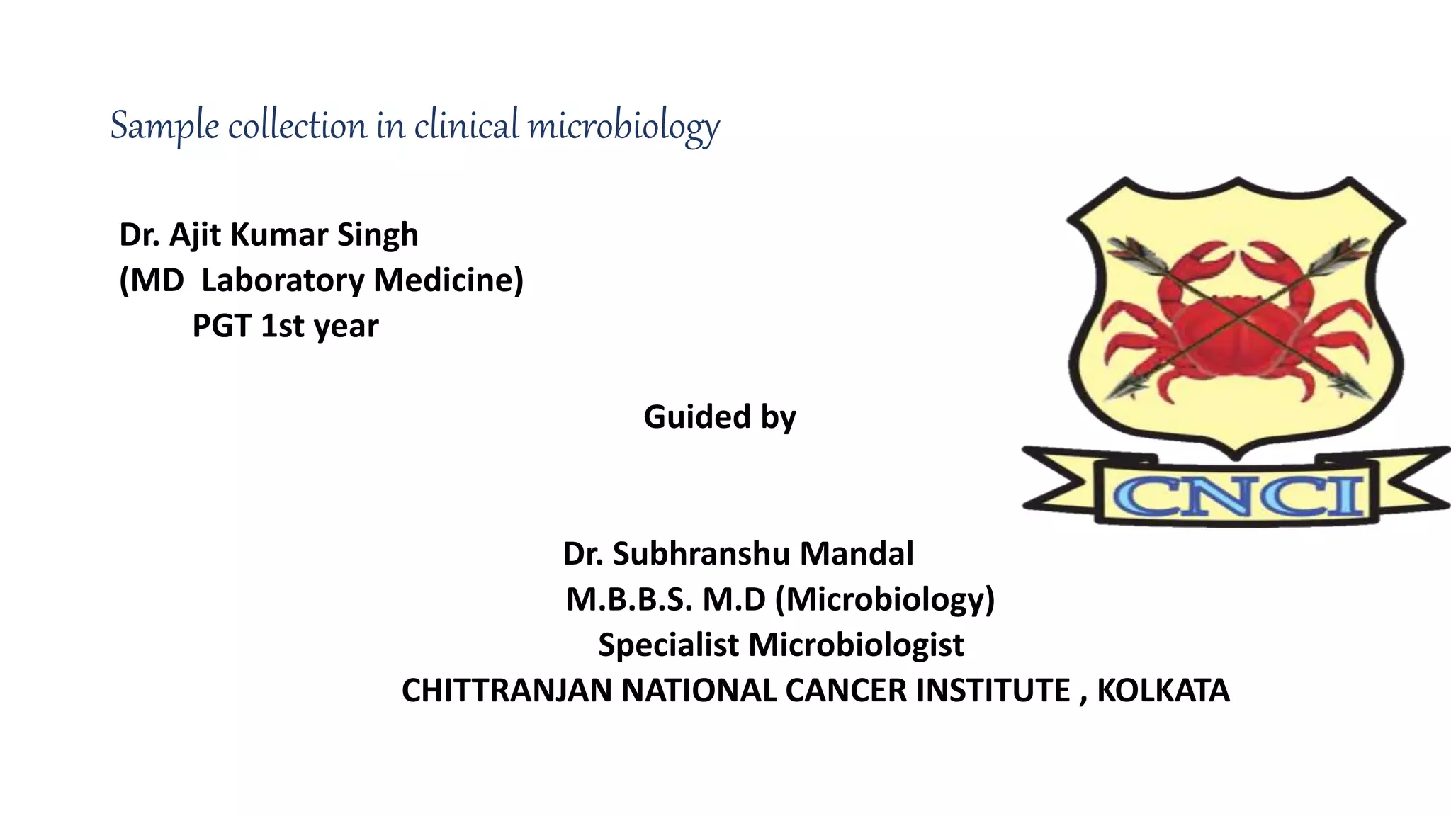 Sample collection in clinical microbiology.pptx