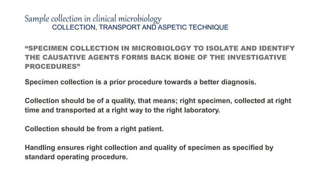 Sample collection in clinical microbiology.pptx