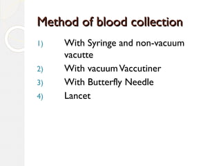 sample_collection_laboratory_safety.ppt ayurveda | PPT