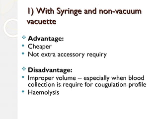 sample_collection_laboratory_safety.ppt ayurveda | PPT