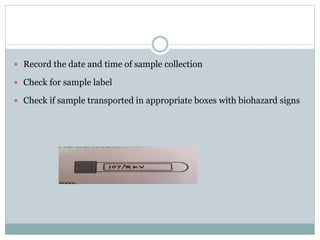 Sample Collection & Processing.pptxDr Rajju Tiwari M.D. biochemistry | PPTX
