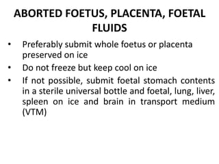 Sample collection, Storage III.ppt