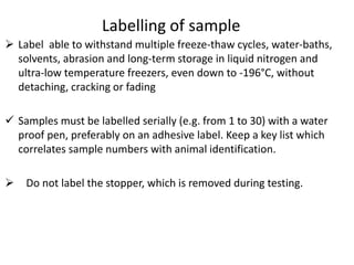 Sample collection, Storage III.ppt | Free download