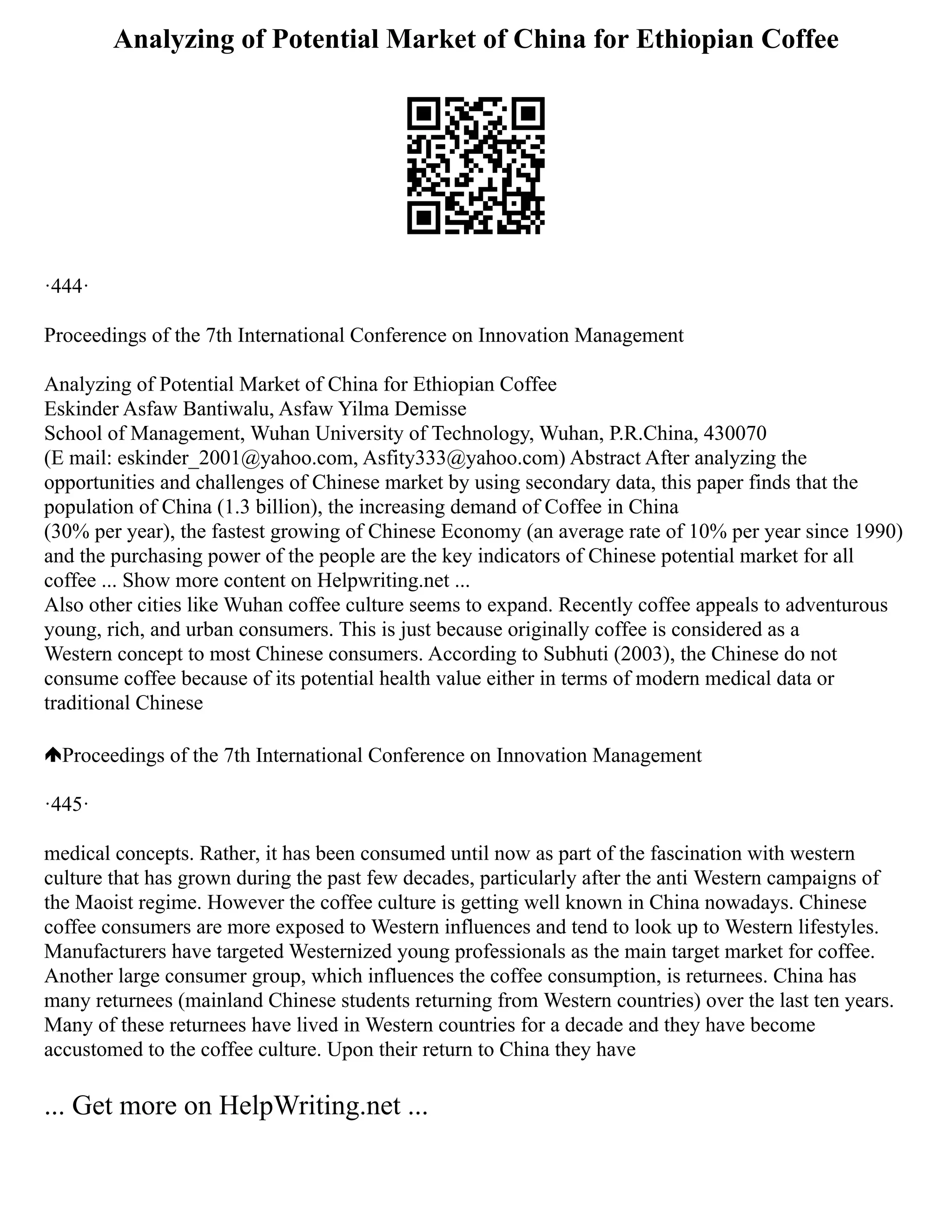 Sample College Paper Format Research Pap | PDF