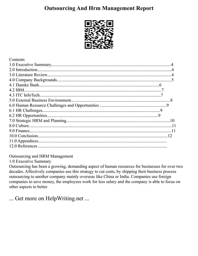 Sample College Paper Format Sample Of Term | PDF