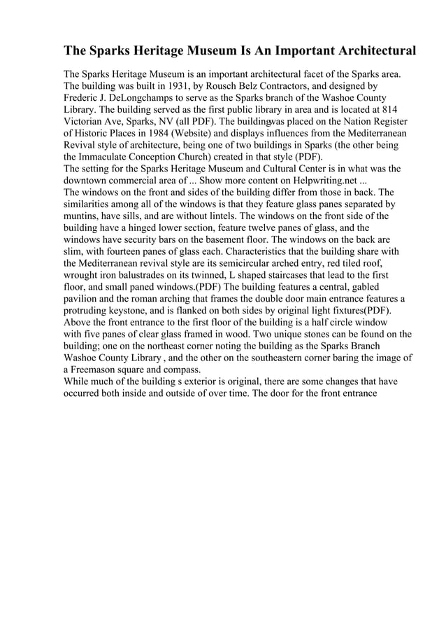 Sample College Transfer Essay | PDF