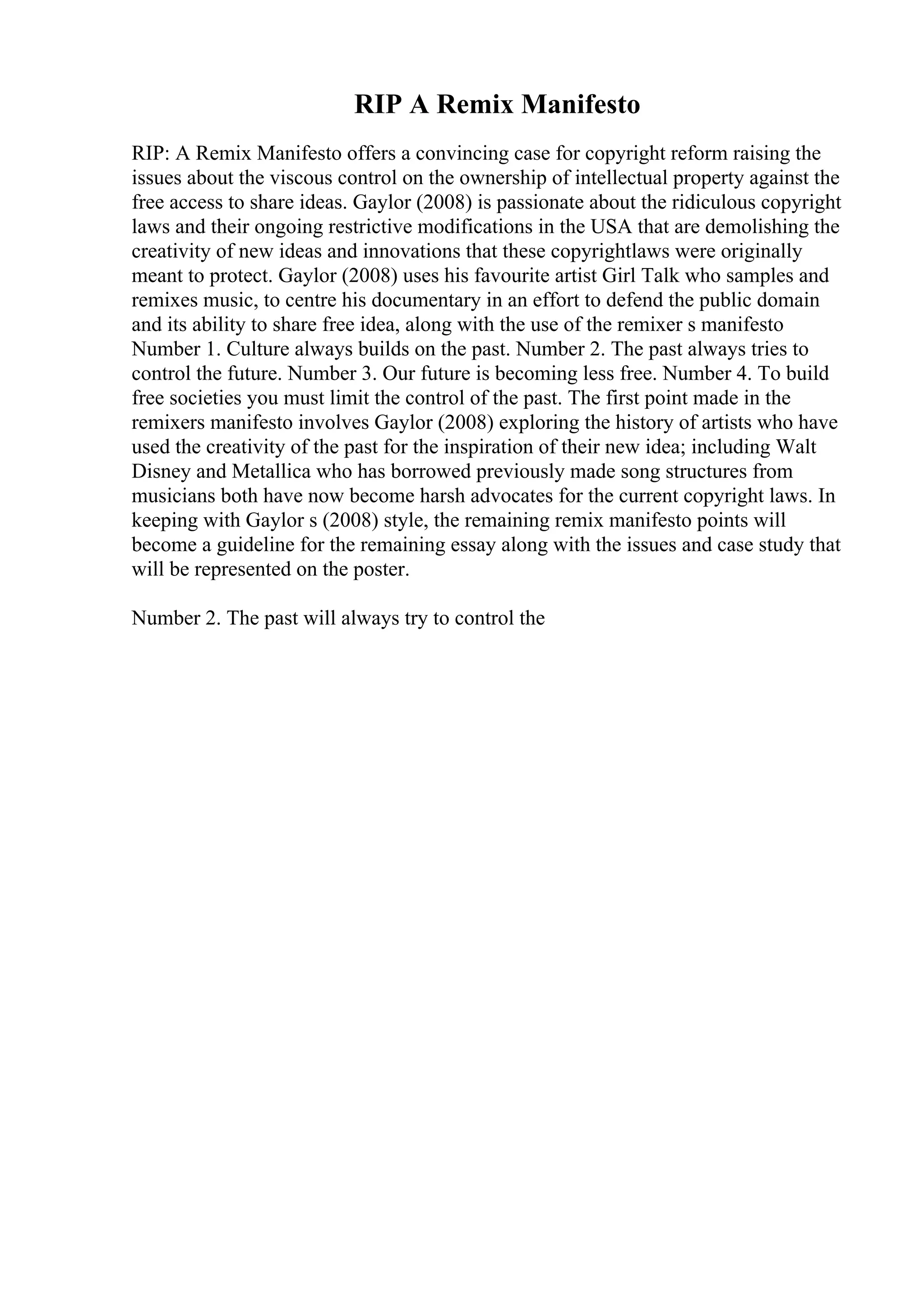 Sample Compare And Contrast Essay College Level | PDF