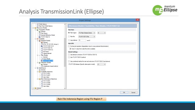 Mentum Ellipse vs Pathloss 4.0 Link Analysis | PPTX ...