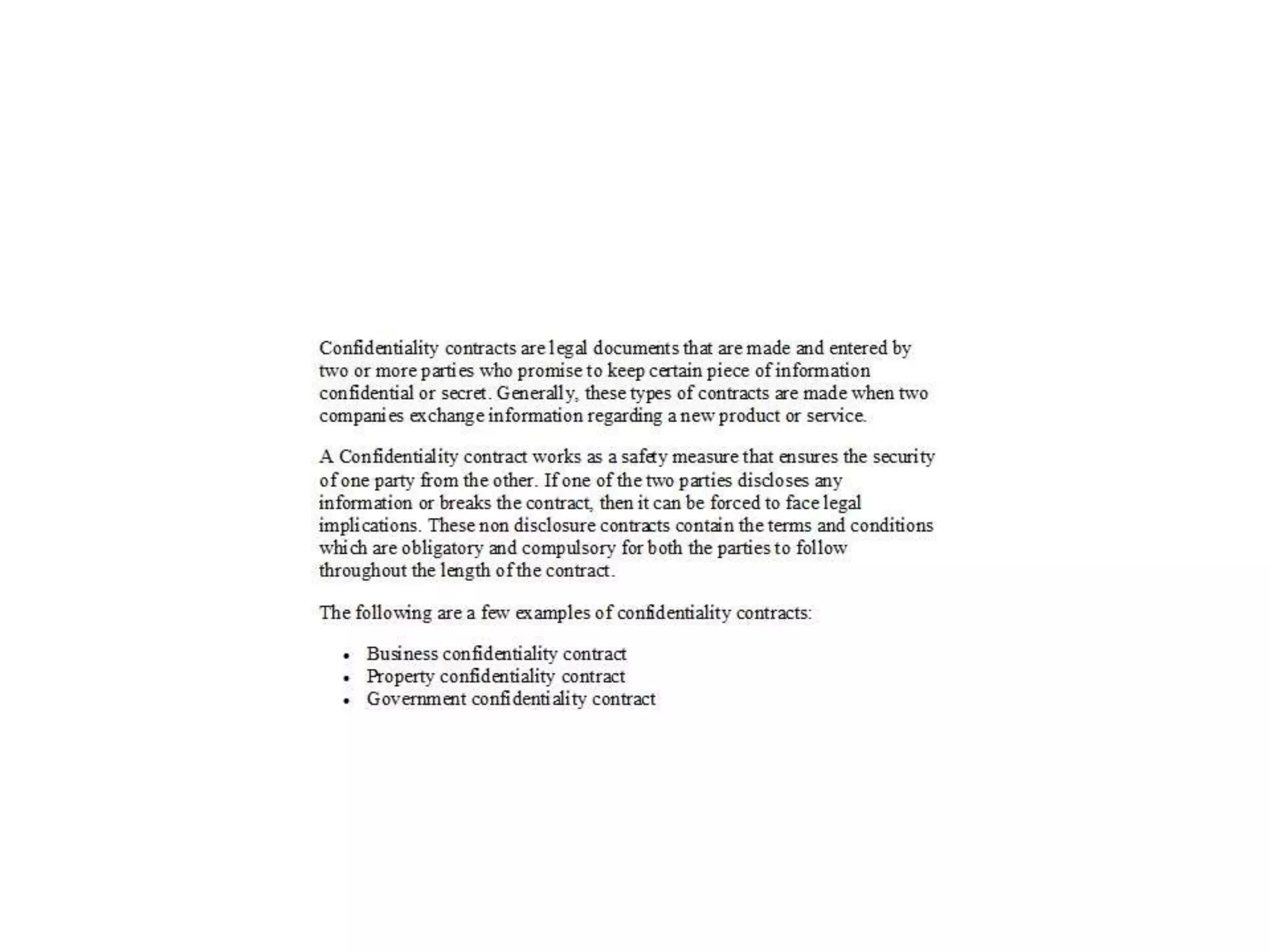 Sample Contracts | PPSX