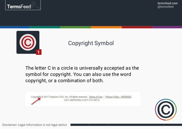 Sample Copyright Notices
