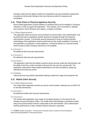 Sample Cloud Application Security and Operations Policy [release] | PDF