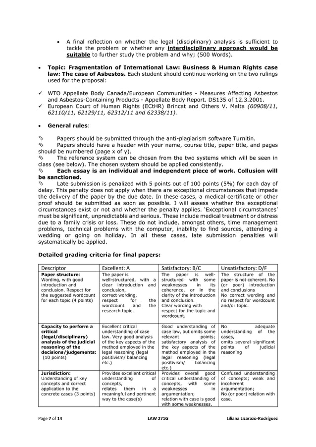 Sample course handout for research methodology | PDF