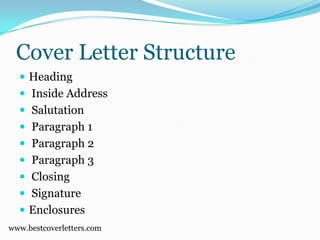 Sample cover letters | PPTX