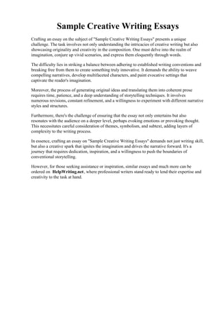 Sample Creative Writing Essays.pdf