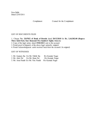 Sample criminal proceedings | DOCX | Crime & Harmful Acts to ...