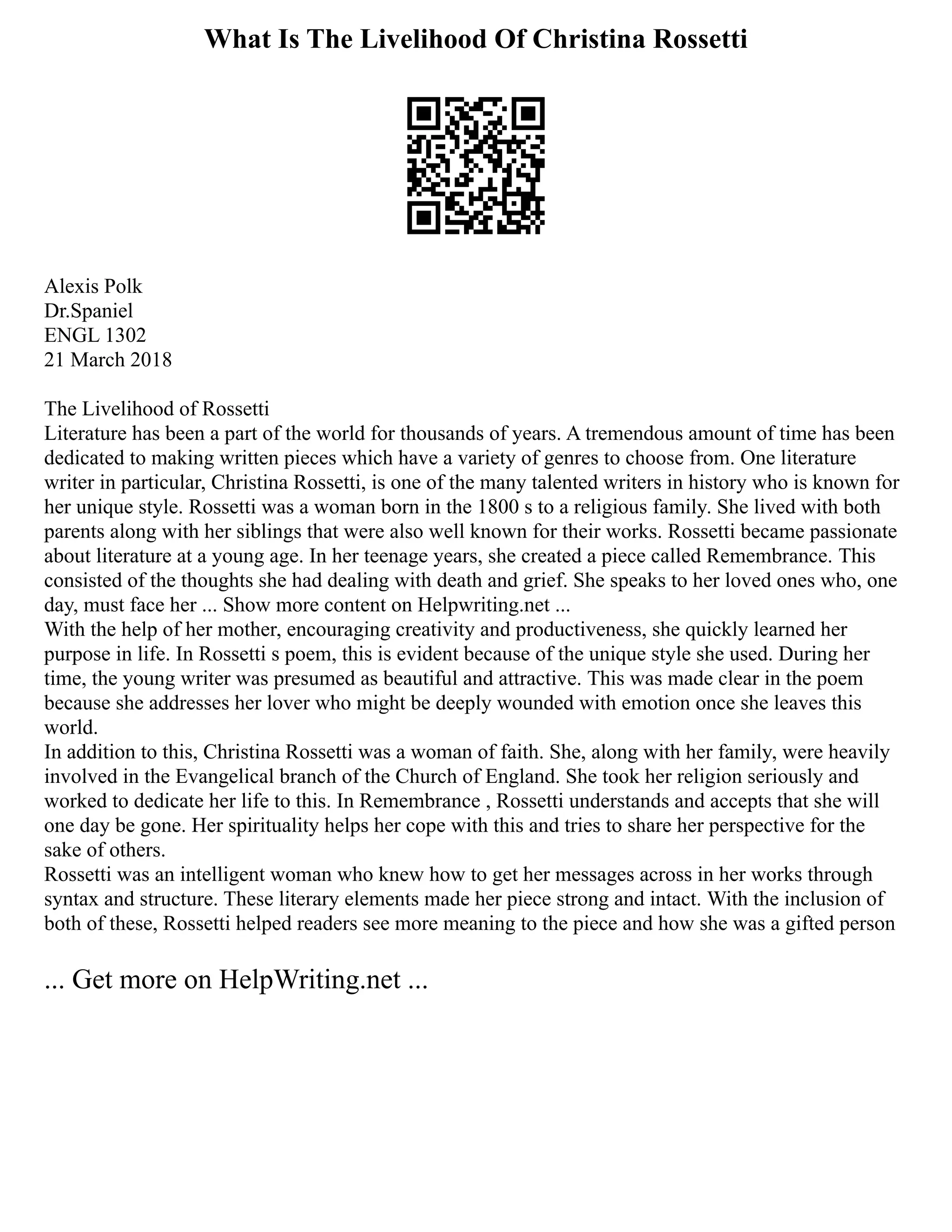 Sample Critical Analysis Essay Examples. Critica | PDF