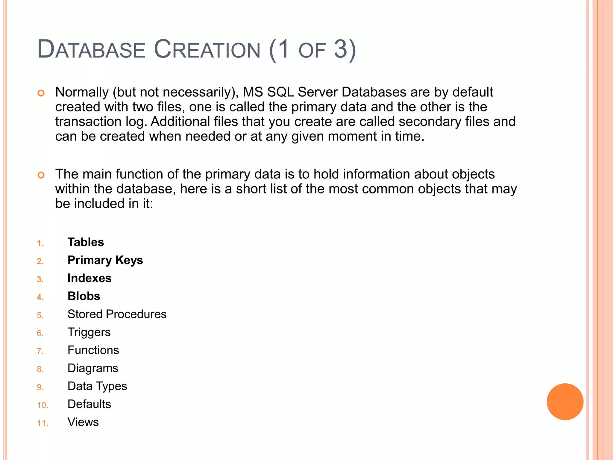 Sample database design methodology | PPSX