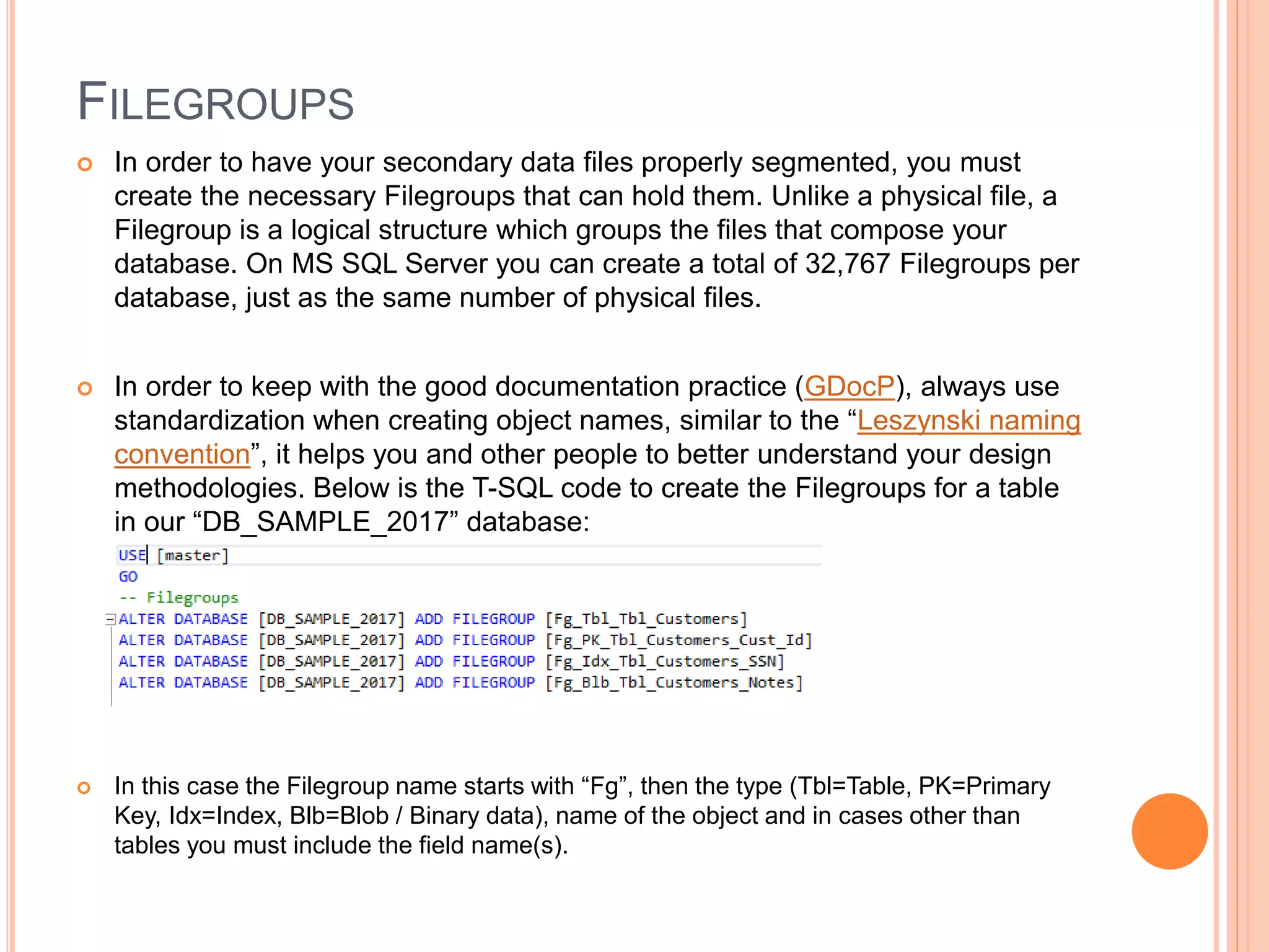 Sample database design methodology | PPSX