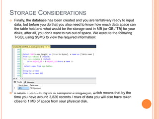 Sample database design methodology | PPSX