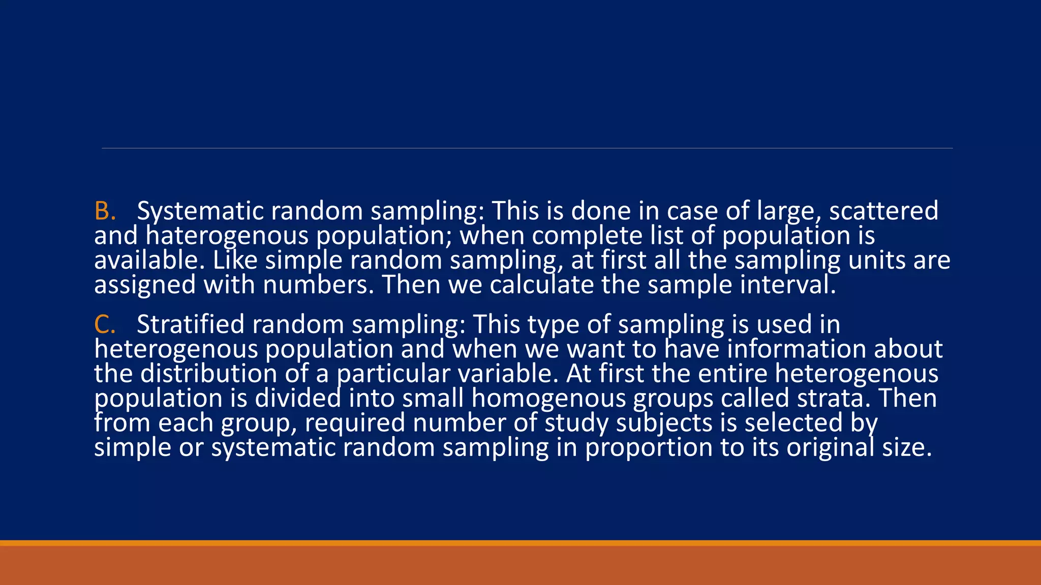 Sample & data collection method,sample size estimation,variables | PPTX