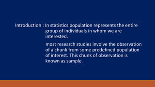 Sample & data collection method,sample size estimation,variables | PPTX