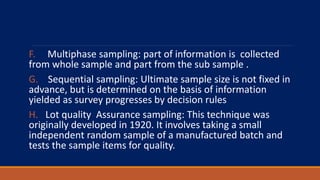 Sample & data collection method,sample size estimation,variables | PPTX