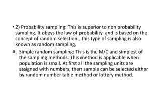 Sample & data collection method,sample size estimation,variables | PPTX